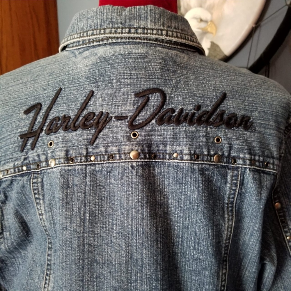 Harley Davidson Denim Jacket - Gem